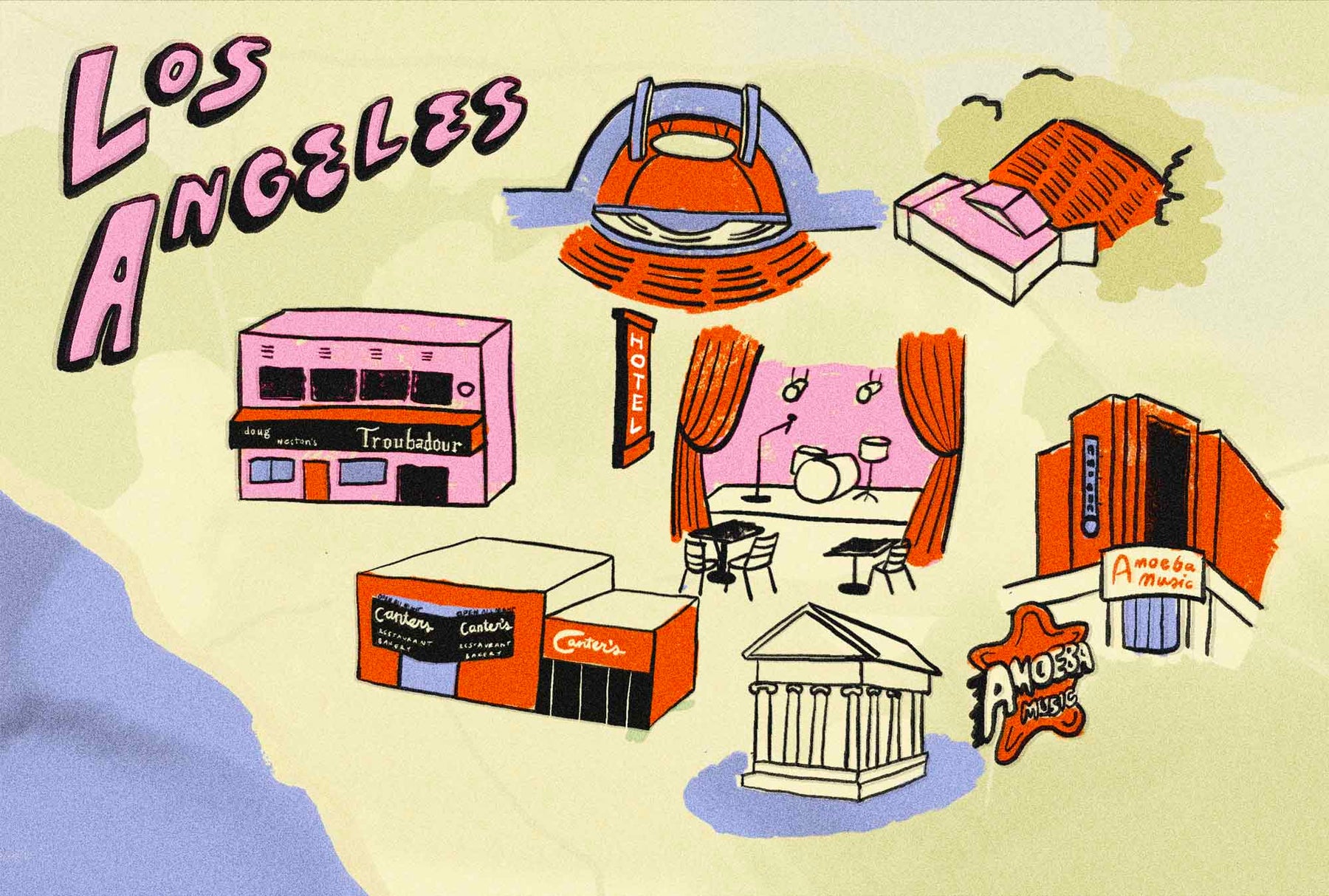 Music Travel Guide to Los Angeles | Orangewood