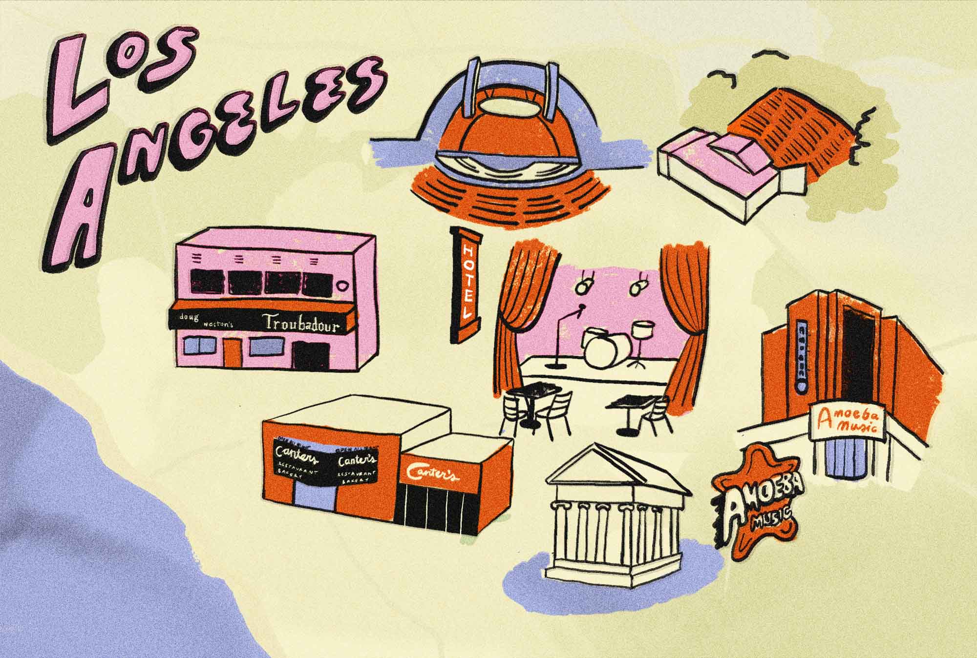 Music Travel Guide to Los Angeles | Orangewood