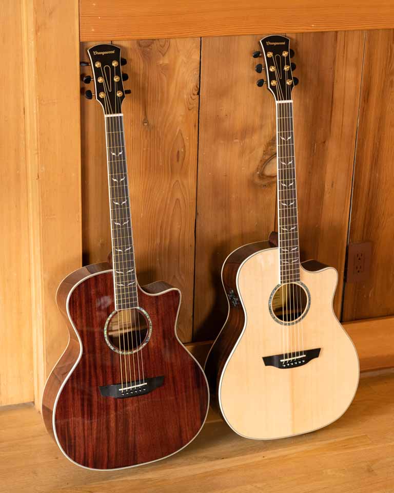 Mason Live | Mahogany Acoustic-Electric Guitar | Orangewood